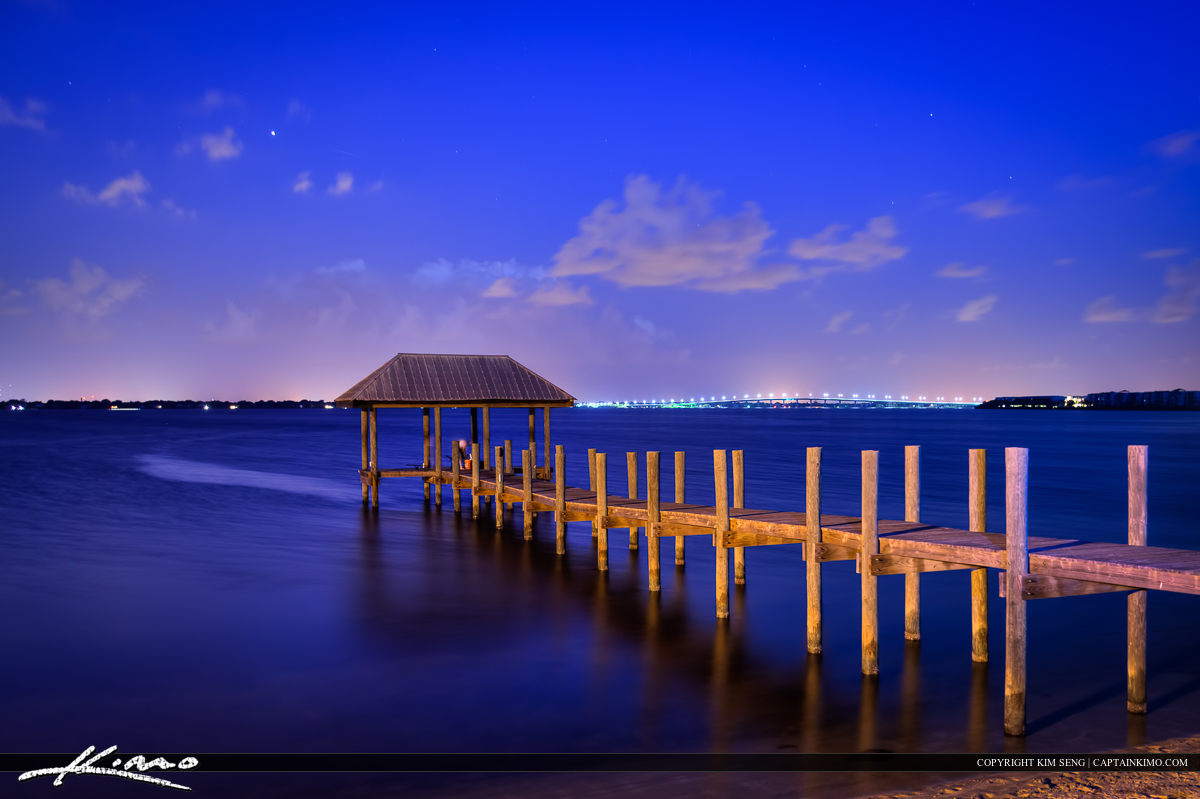 Dock At A Beach