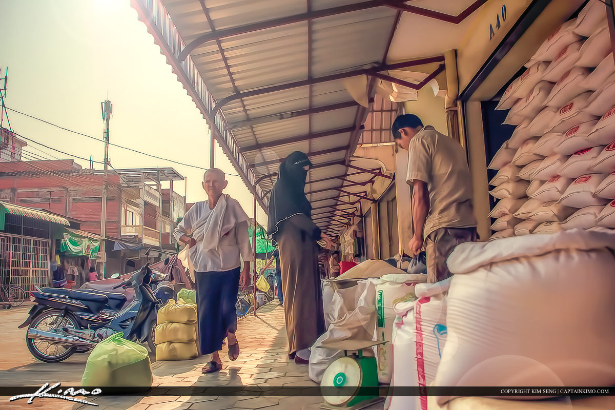 Cambodia Rice at Khmer Market | Royal Stock Photo