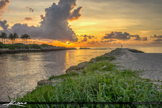 South Inlet Park Boca Raton Beach Florida | Royal Stock Photo