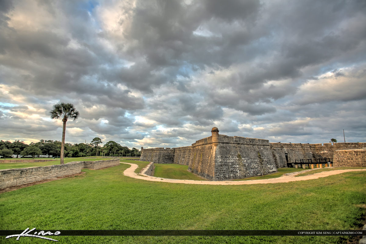 Old Fort Castillo de San Marcos Fort St. Augustine Florida | Royal ...