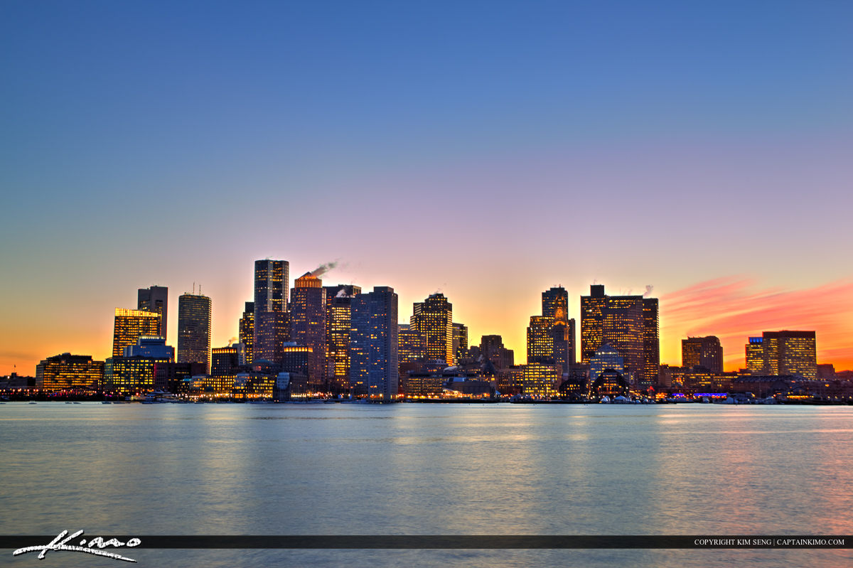 Boston City Downtown Skyline Photo | Royal Stock Photo