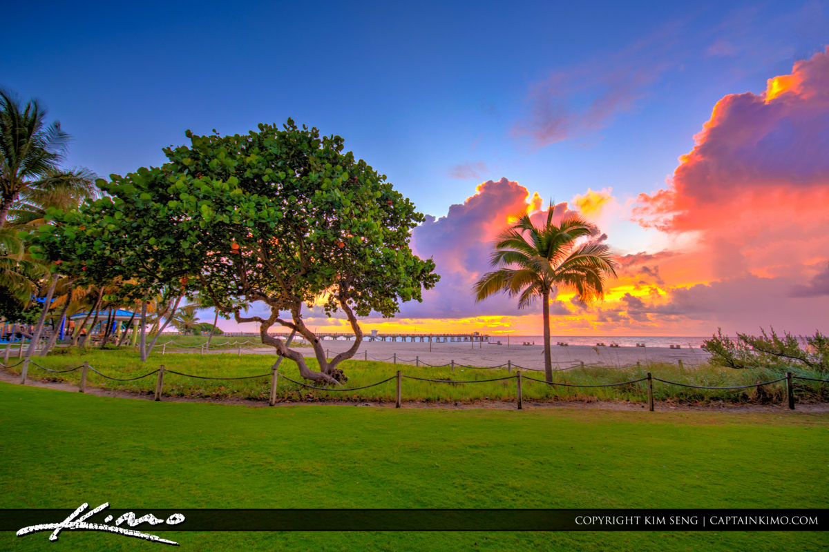Pompano Beach Pier Amazing View | Royal Stock Photo
