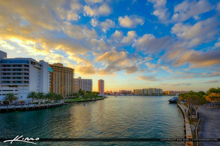 Boca Lake and Resort Boca Raton Florida | Royal Stock Photo