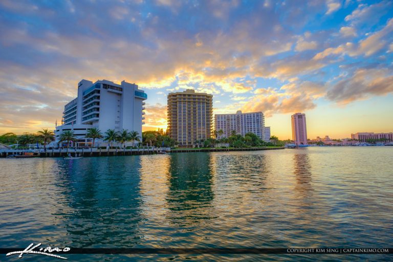 Boca Lake and Resort Boca Raton Florida | Royal Stock Photo