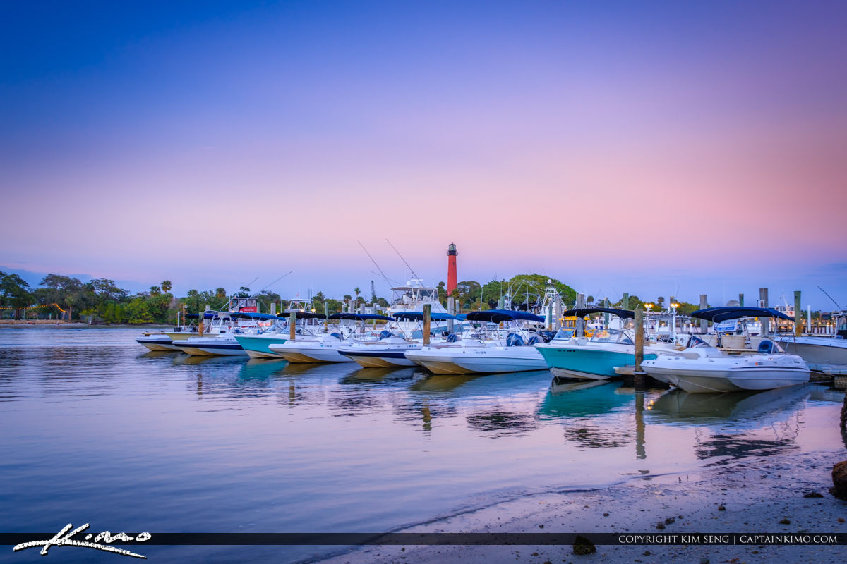 Jupiter Lighthouse US1 Bridge Jupiter Florida - Royal Stock Photo