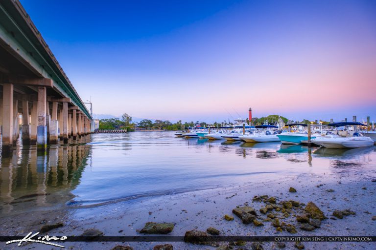 Jupiter Lighthouse US1 Bridge Jupiter Florida | Royal Stock Photo