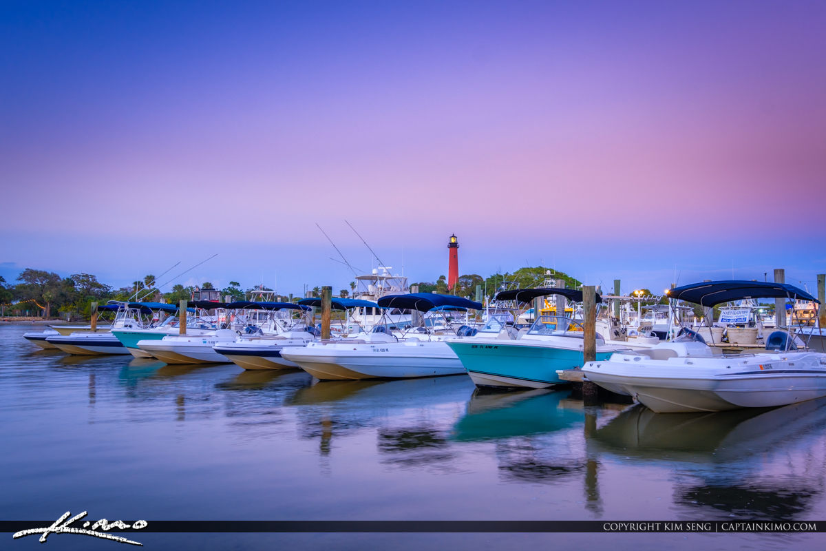 Jupiter Lighthouse US1 Bridge Jupiter Florida - Royal Stock Photo