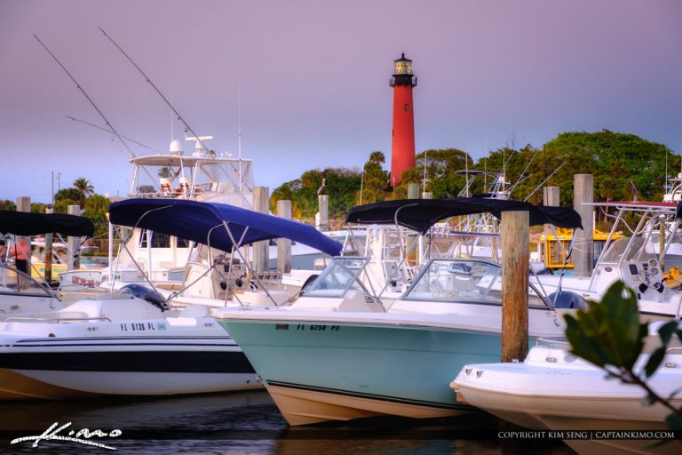 Jupiter Lighthouse US1 Bridge Jupiter Florida | Royal Stock Photo