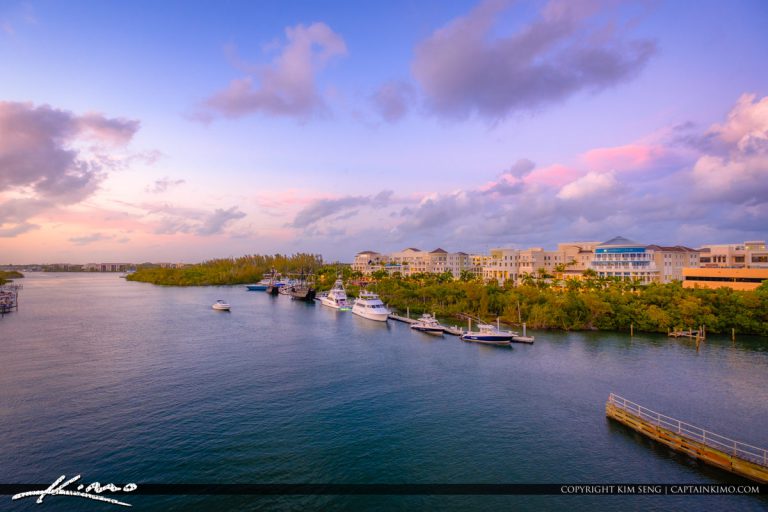 Harbourside Waterway Jupiter Florida | Royal Stock Photo