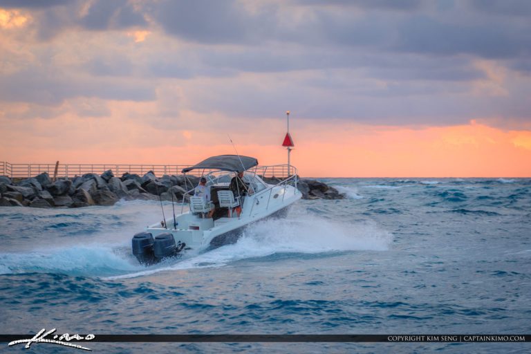 Jupiter Inlet Boating Jupiter Florida | Royal Stock Photo