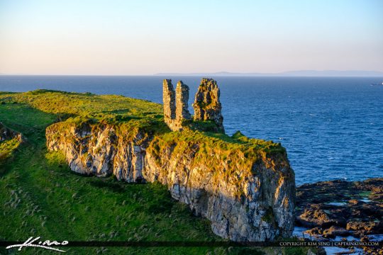 Dunseverick Castle Northern Ireland | Royal Stock Photo