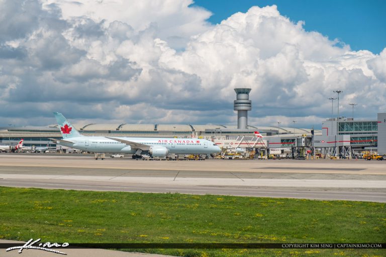 Toronto Pearson International Airport with Control Tower - Royal Stock ...