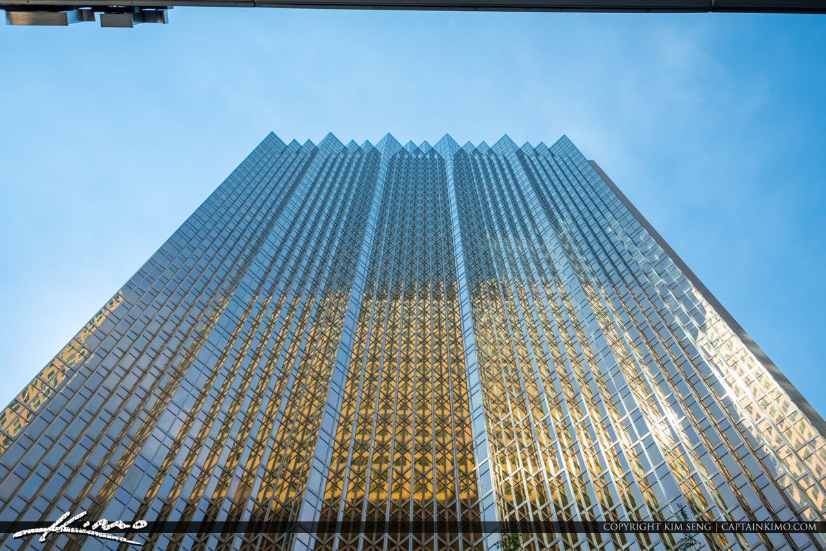 Golden Building Skyrise Toronto Canada | Royal Stock Photo