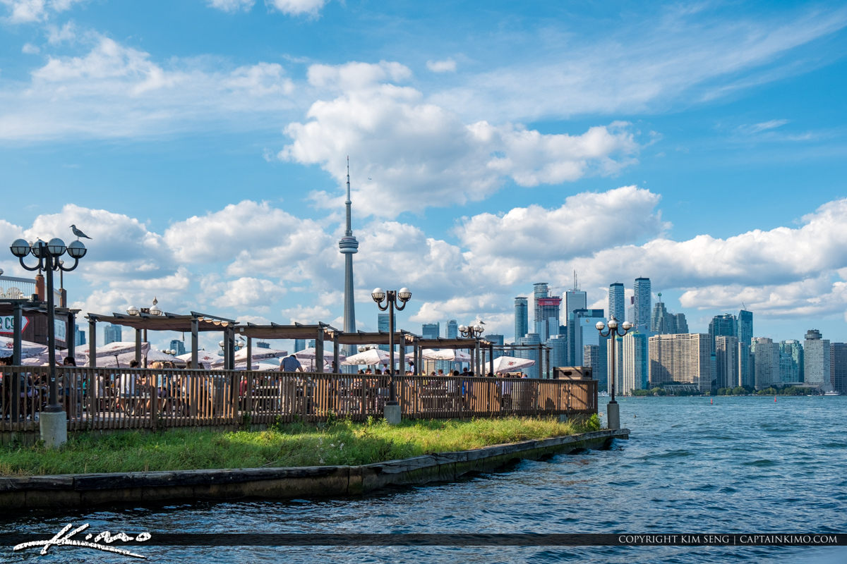 Skyline View Centre Island Toronto Ontario Canada | Royal Stock Photo