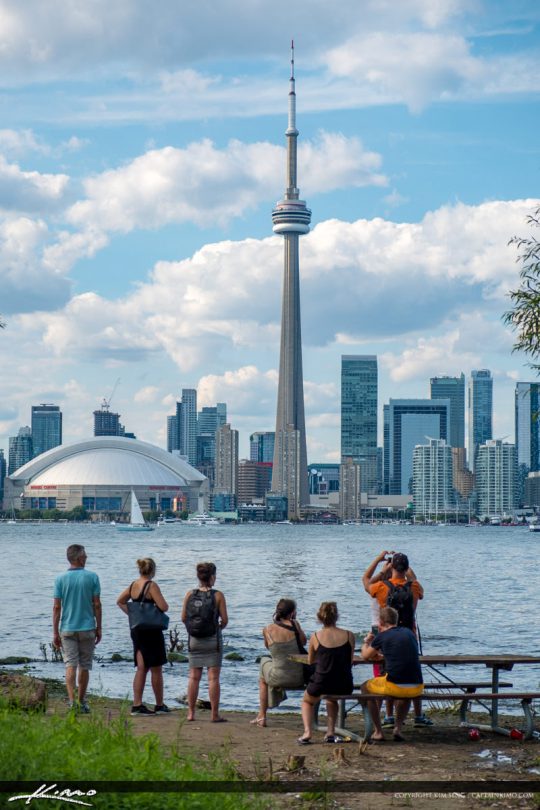 Enjoying the Skyline View Centre Island Toronto Ontario Canada | Royal ...
