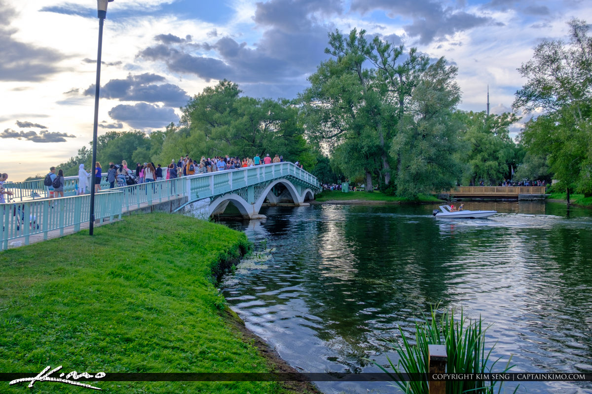 Bridge Centre Island Toronto Ontario Canada | Royal Stock Photo