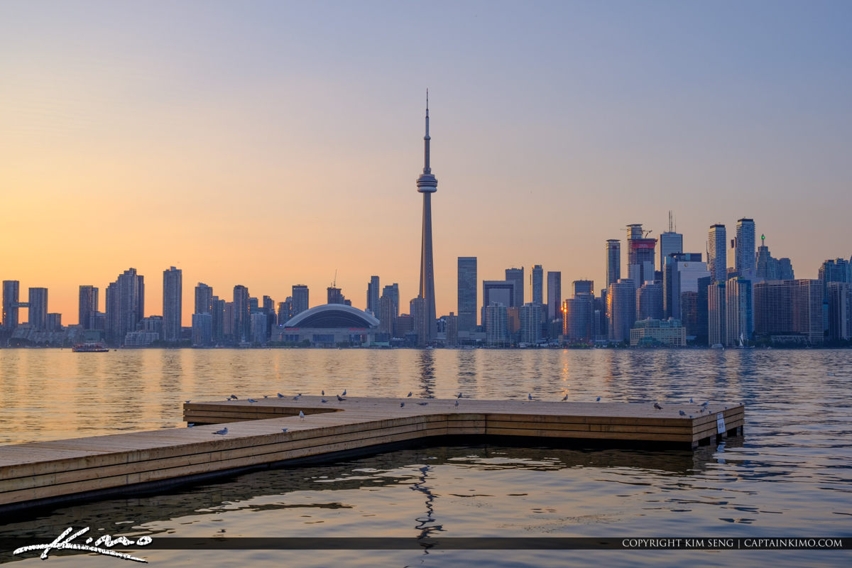 Perfect View Centre Island Skyline View Toronto Canada | Royal Stock Photo