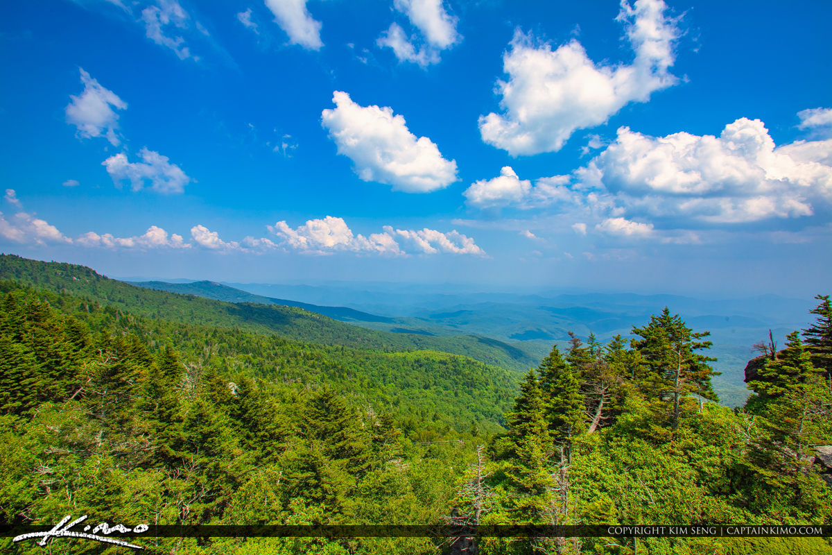 Grandfather Mountain State Park Banner Elk North Carolina | Royal Stock ...