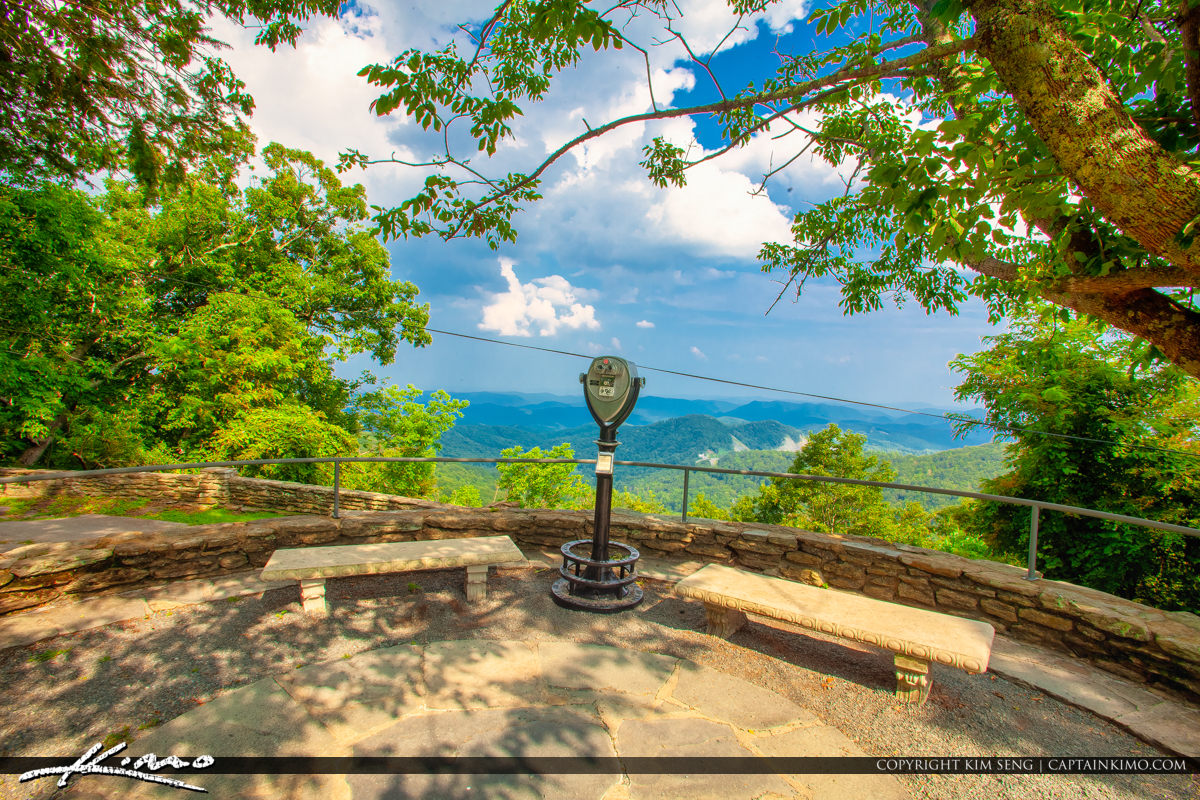 The Blowing Rock Mountain Viewing Glass Blue Ridge Mountain | Royal ...