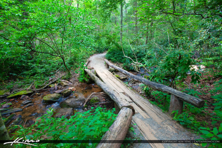 Cascade Falls Boone North Carolina Wooden Bridge Stony Fork Fall ...