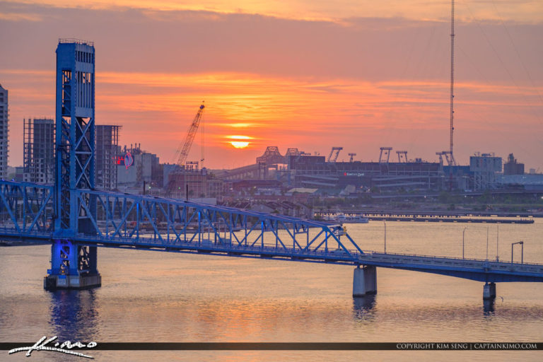 Main Street Bridge Jacksonville Florida St Johns River | Royal Stock Photo