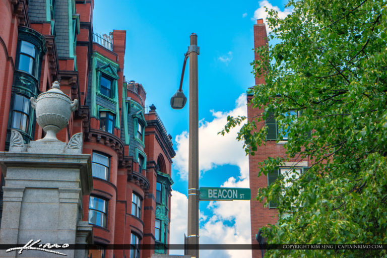 Beacon Street Boston Massachusetts | Royal Stock Photo
