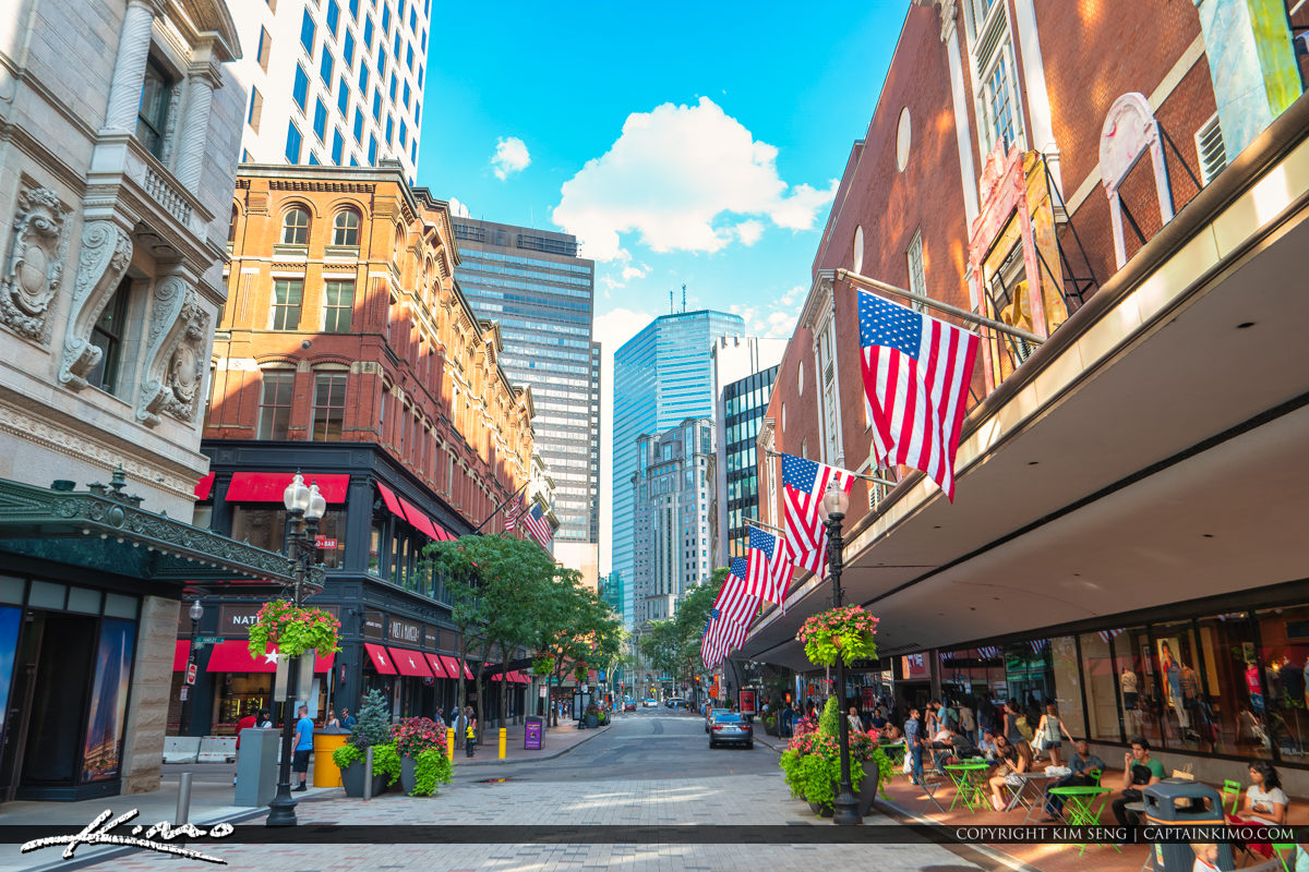 Downtown Buildings Boston Massachusetts | Royal Stock Photo