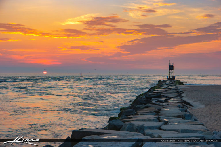 Delaware National Seashore South Inlet at the Jetty for Sunrise | Royal ...