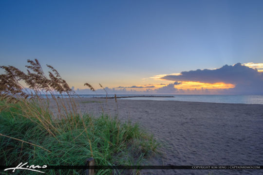 Fort Pierce Florida Inlet Jetty Park Sunrise | Royal Stock Photo
