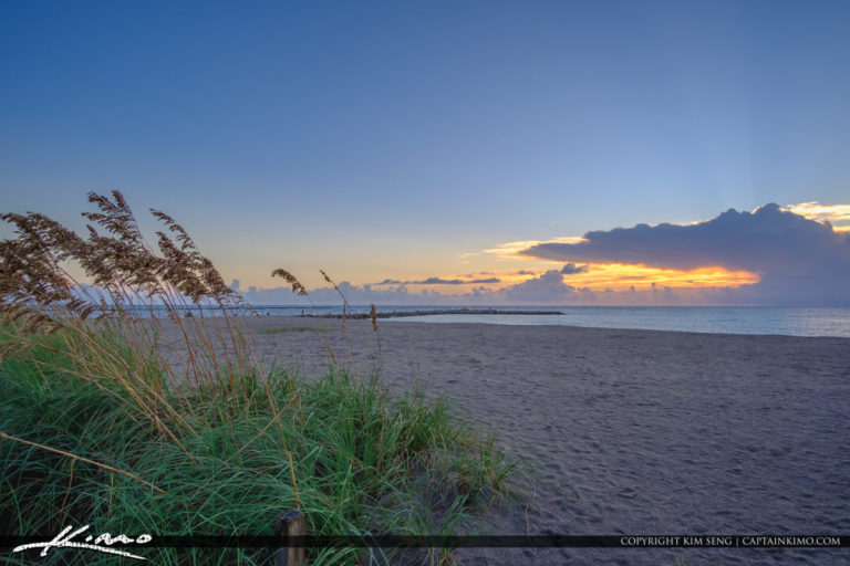 Fort Pierce Florida Inlet Jetty Park Sunrise | Royal Stock Photo