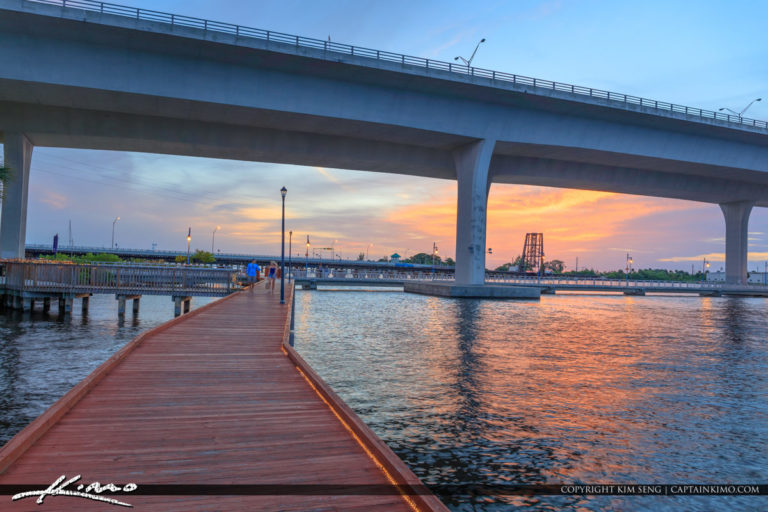 Roosevelt Bridge Stuart Florida | Royal Stock Photo
