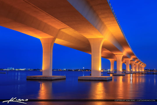 Roosevelt Bridge Stuart Florida | Royal Stock Photo