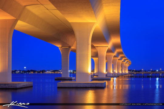 Roosevelt Bridge Stuart Florida | Royal Stock Photo