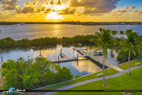 Harvey Oyer Jr Park Sunrise Boynton Beach | Royal Stock Photo