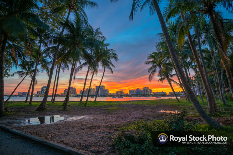 Sunset West Palm Beach | Royal Stock Photo
