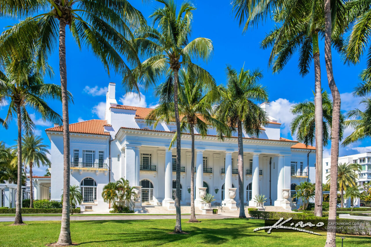 Majestic Facade Capturing the Grandeur of the Flagler Museum | Royal ...