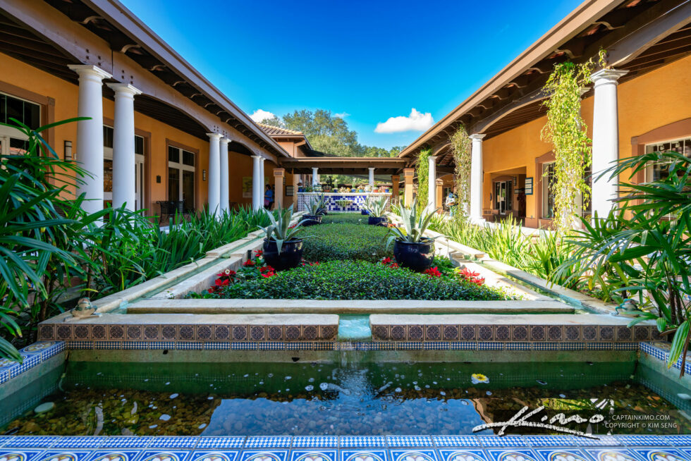 Bok Tower Gardens Outdoor Lobby | Royal Stock Photo