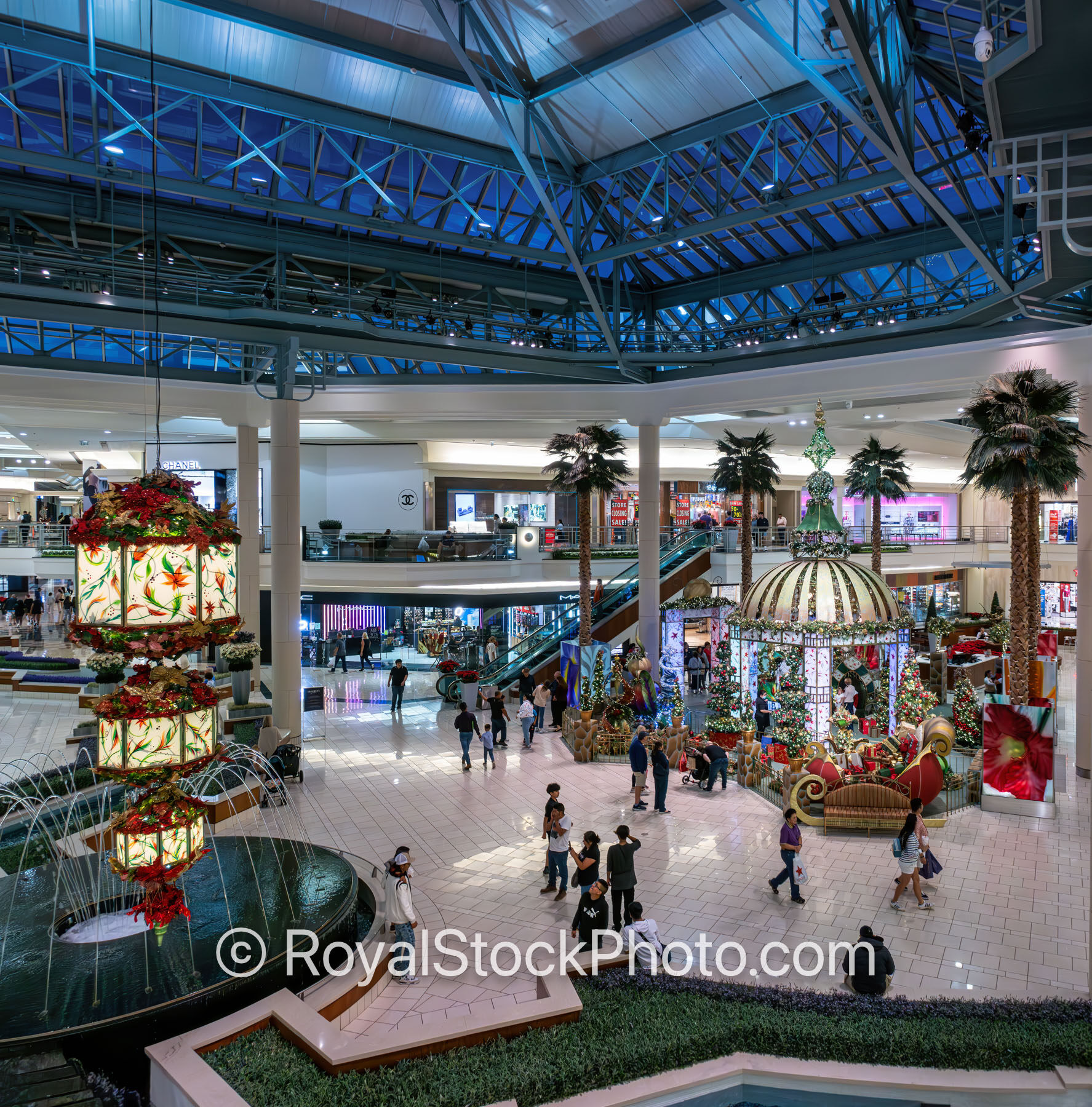 Panoramic Gardens Mall Christmas 2025 | Royal Stock Photo
