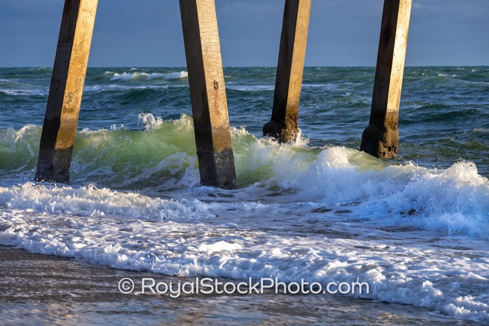 Capture the Thriving Recreation Scene at Juno Beach Pier for Visitors ...