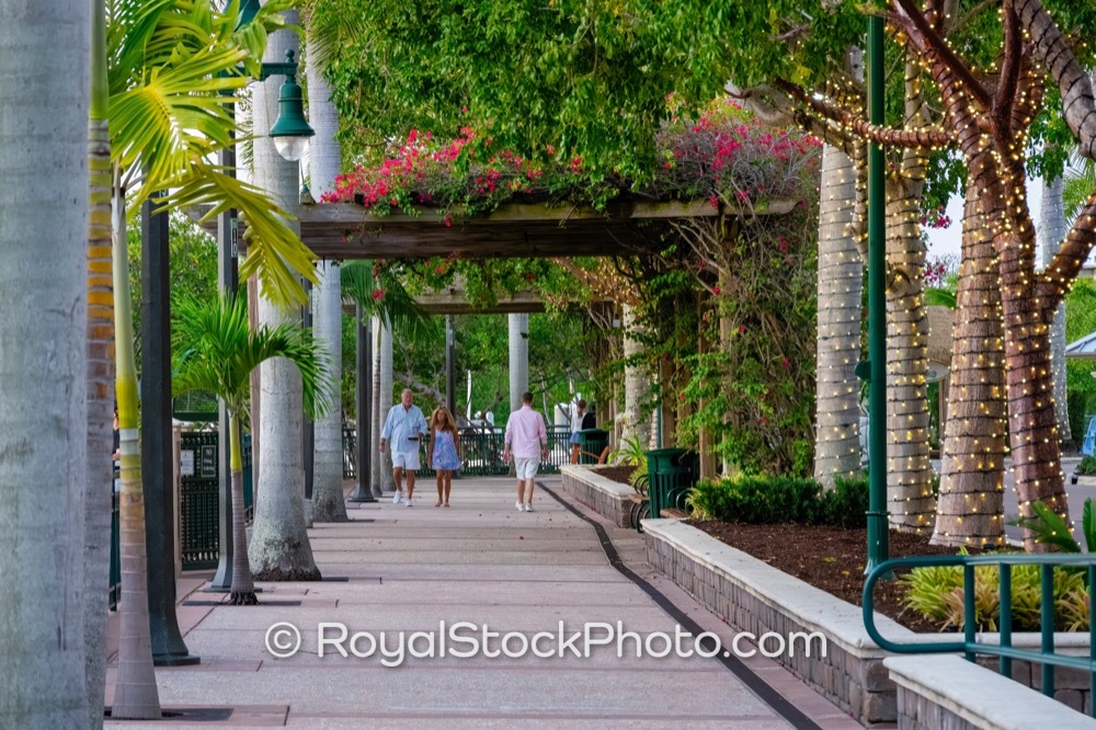 Waterfront Walkway at Harbourside Place Invites Visitors for Sunset ...