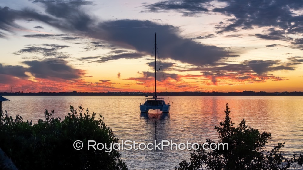 Native Ecosystem Showcases Indian River Lagoon Sunset Views Over ...