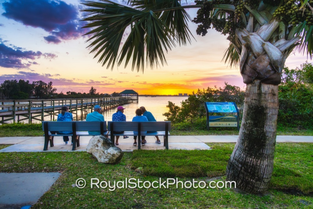 Engage with Natures Bounty Sunset Views from Indialantic Beachs Scenic ...